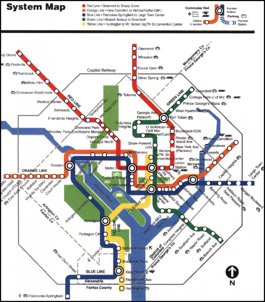 Printable Washington Dc Metro Map – Printable Map of The United States Printable Washington Dc Metro Map – Printable Map of The United States