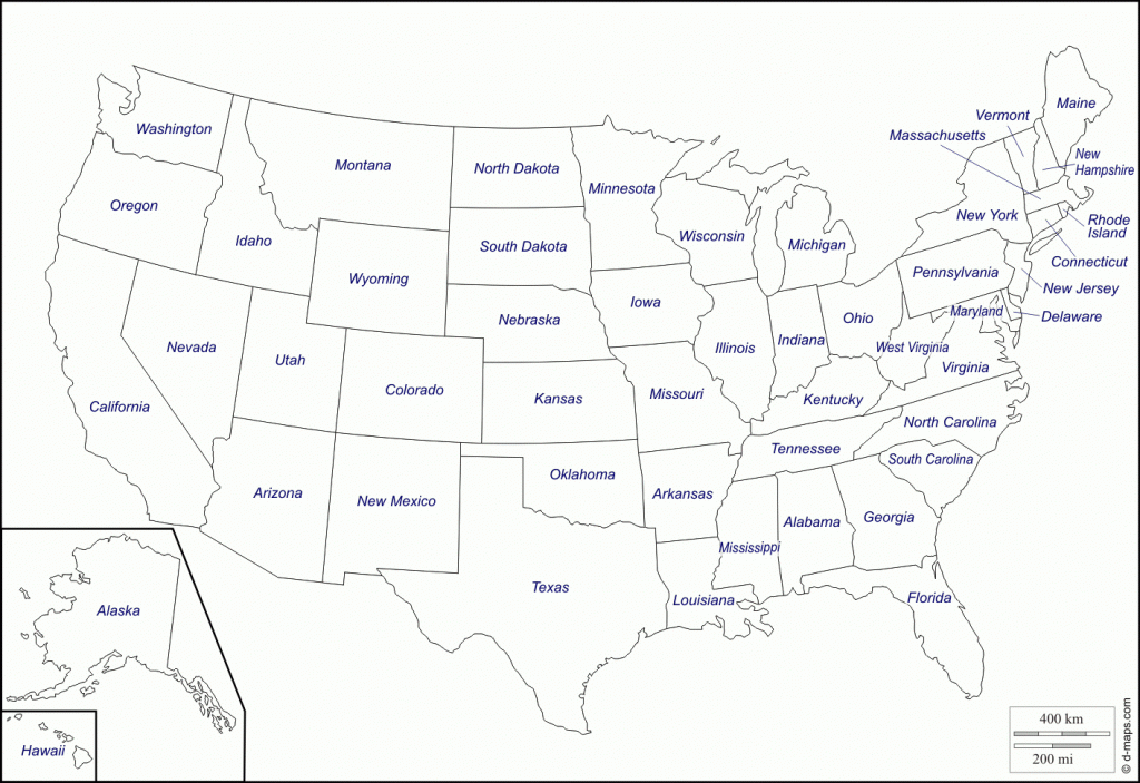 Printable USa Map – Printable Map of The United States Printable USa Map – Printable Map of The United States